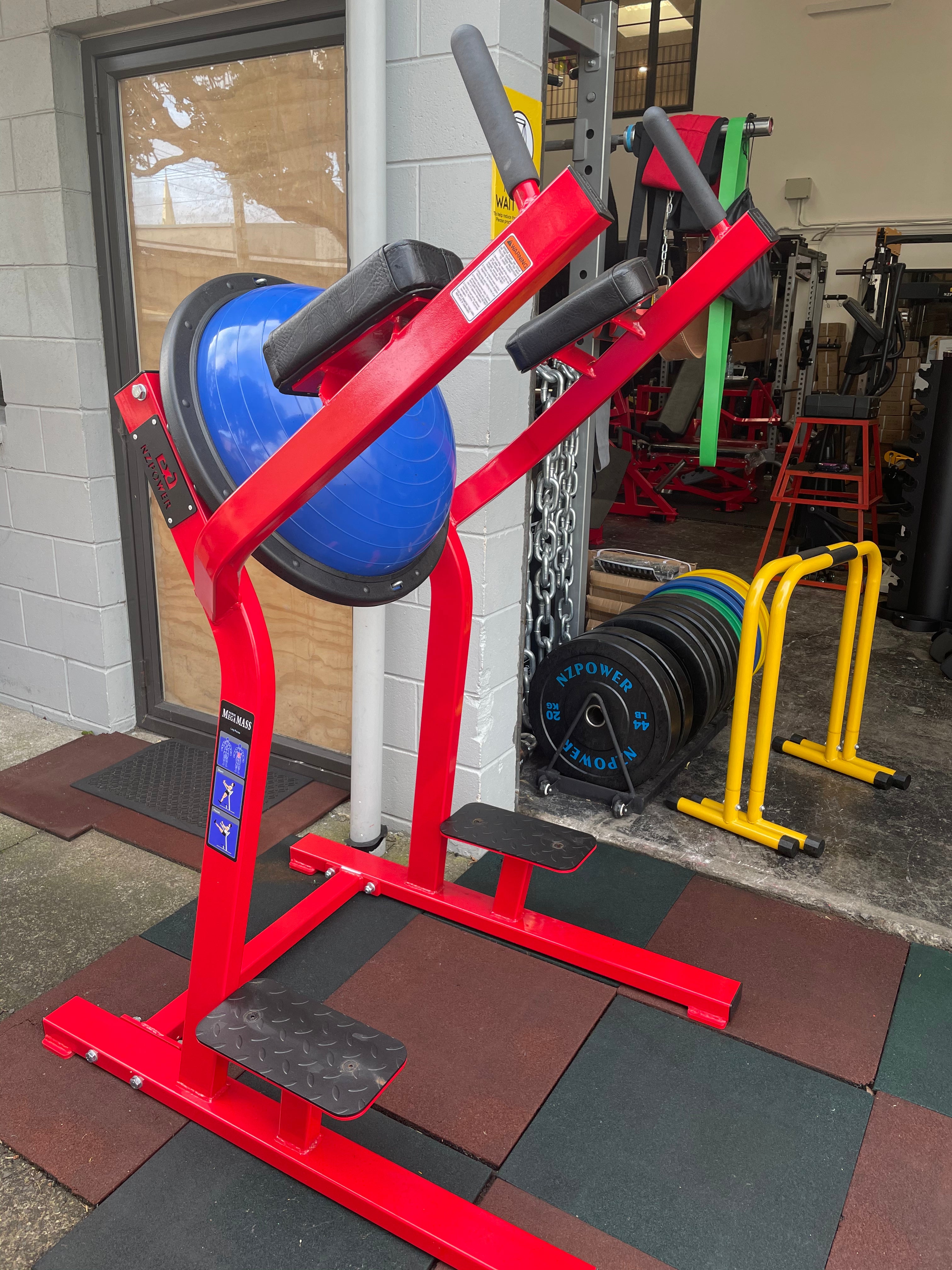 NZ POWER BOSU HANGING LEG RAISE MACHINE - ArnoldFitness